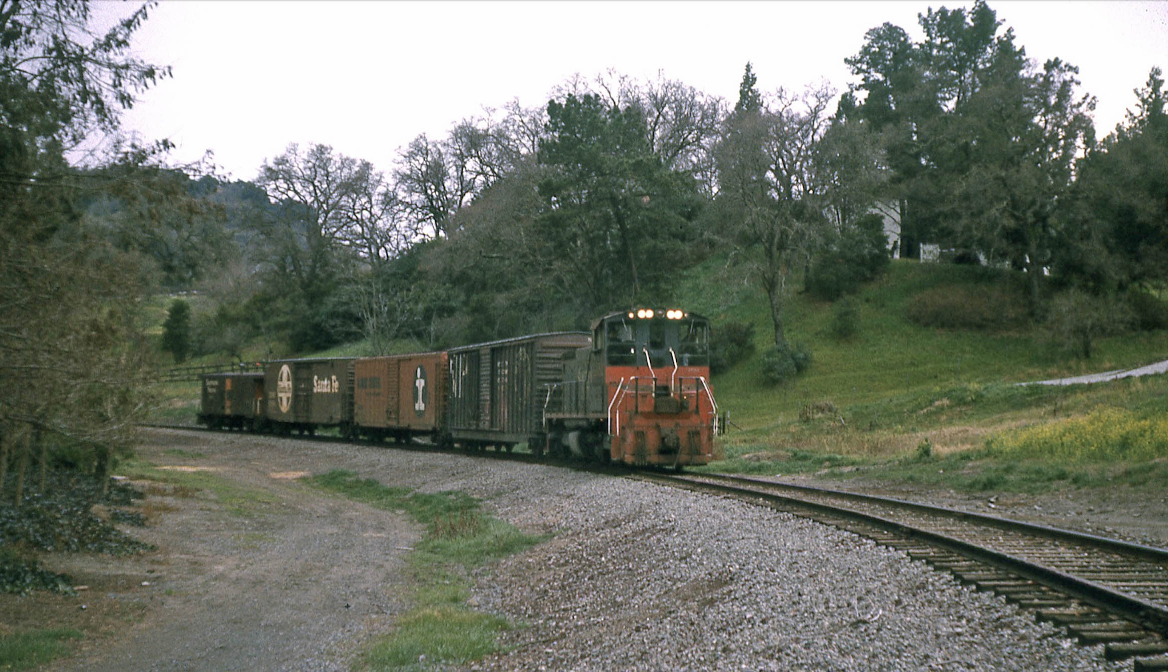Alamo's Elusive O. A. & E. Trestle - East Bay Hills Project